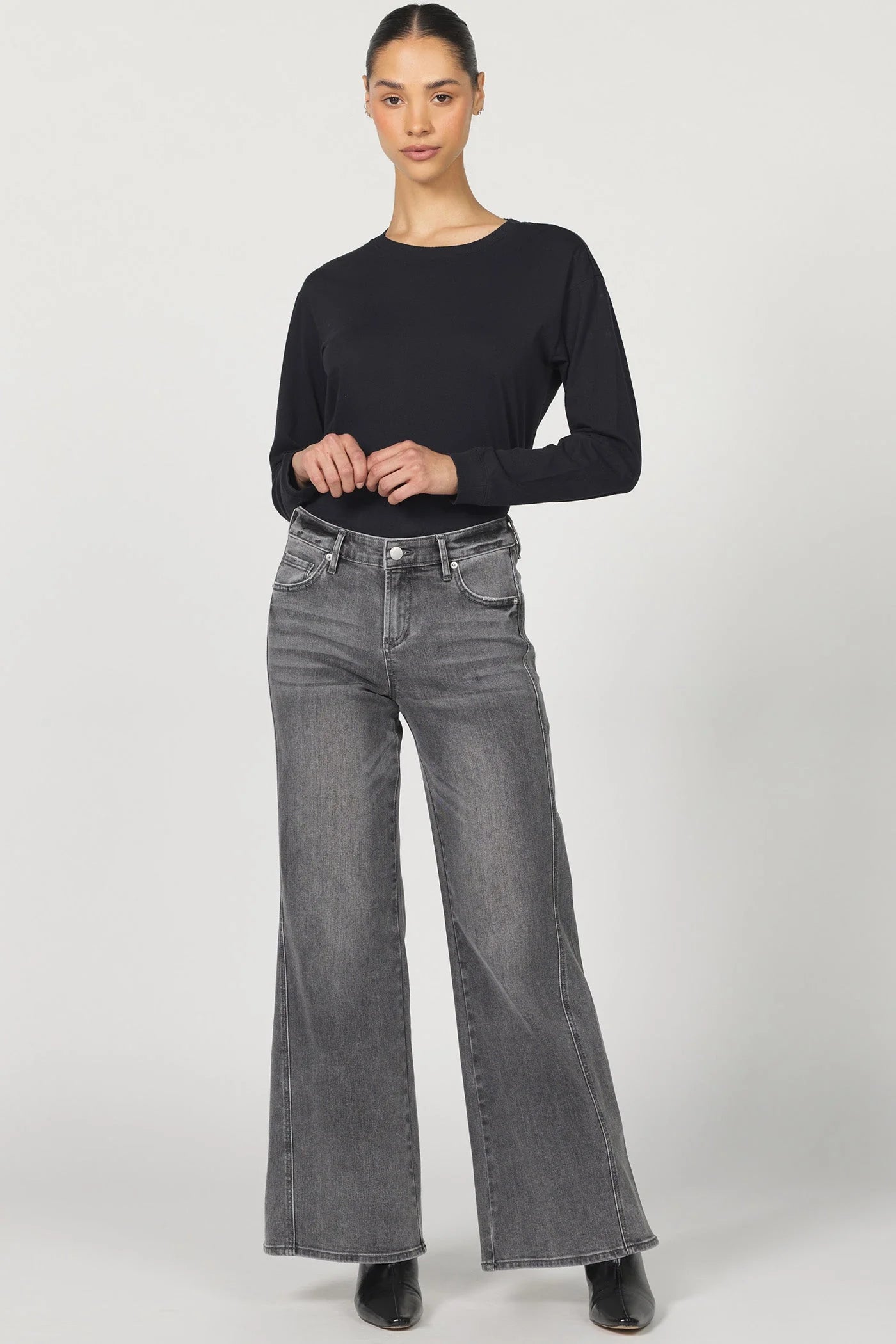 Micah Wide Leg Jean – Copper Penny Savannah